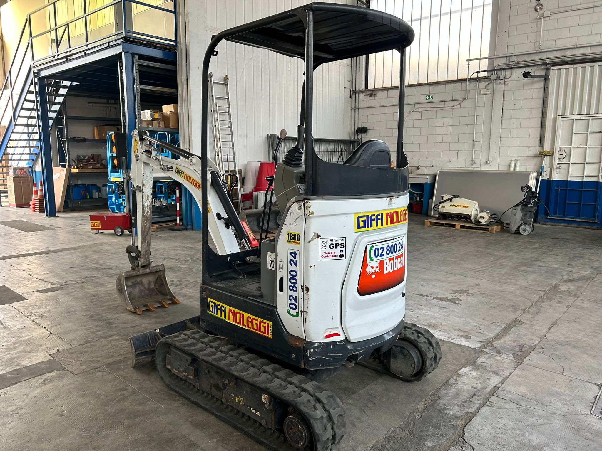 Mini escavatore usato Bobcat E17Z in vendita - 2018